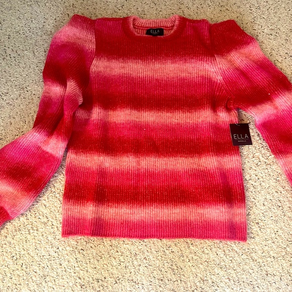 ella rafaella | Sweaters | Nwt Ella Rafaella Striped Sweater | Poshmark